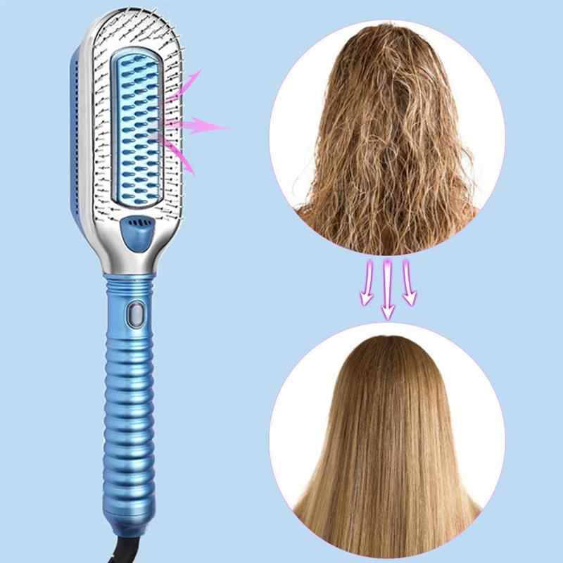 Βούρτσα Ισιωτική Κρυοθεραπείας Μαλλιών AntiFrizz για Ενίσχυση ...