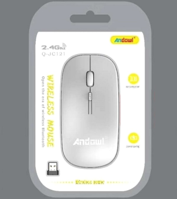 Ασύρματο Ποντίκι 2.4GHz USB ANDOWL Wireless Mouse